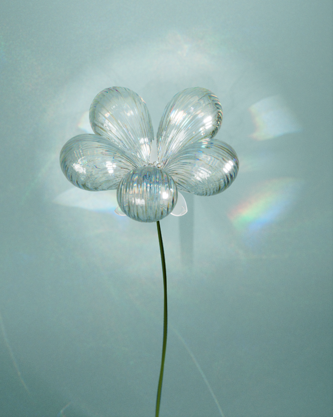 Daily digital flower experiment4＊free wallpaper