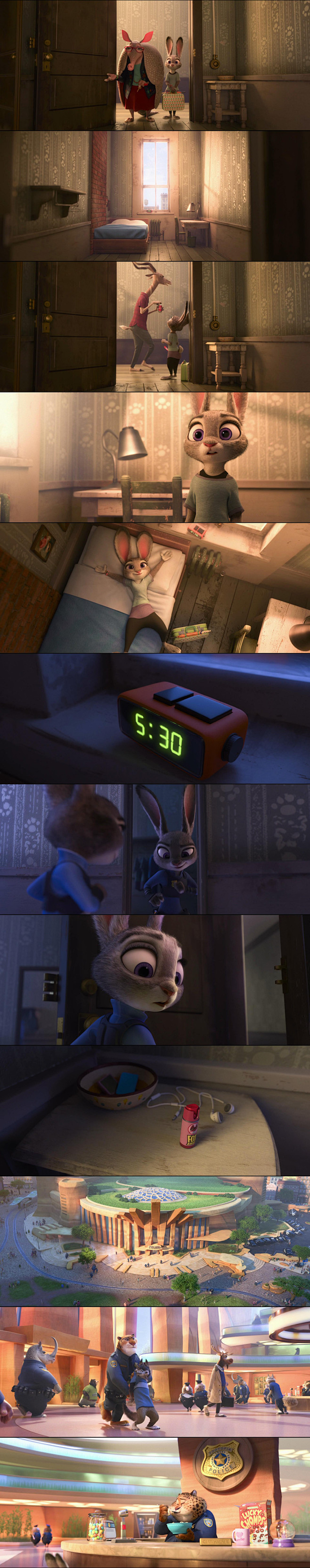 【疯狂动物城 Zootopia (2016)】14n#电影场景# #电影截图# #电影海报# #电影剧照#396