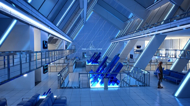 赛博朋克气氛图赛博朋克场景原画赛博朋克场景气氛图来自cgbook.cn (1775)-花瓣网