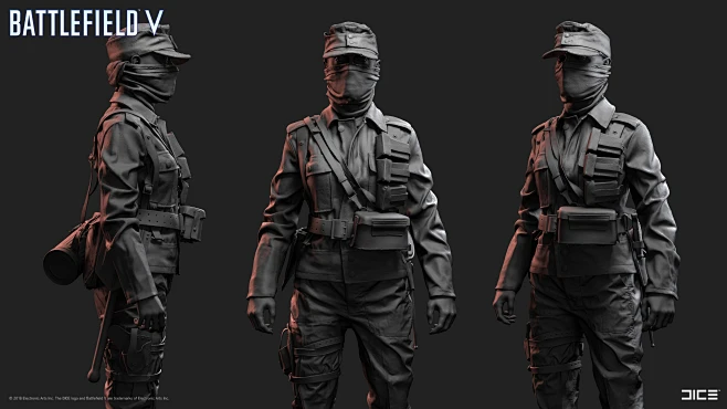 BFV_Axis Medic_HighMesh(Scanned Model)-花瓣网