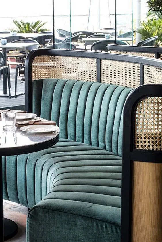 RESTAURANT DESIGN BANQUETTE SEATING-花瓣网