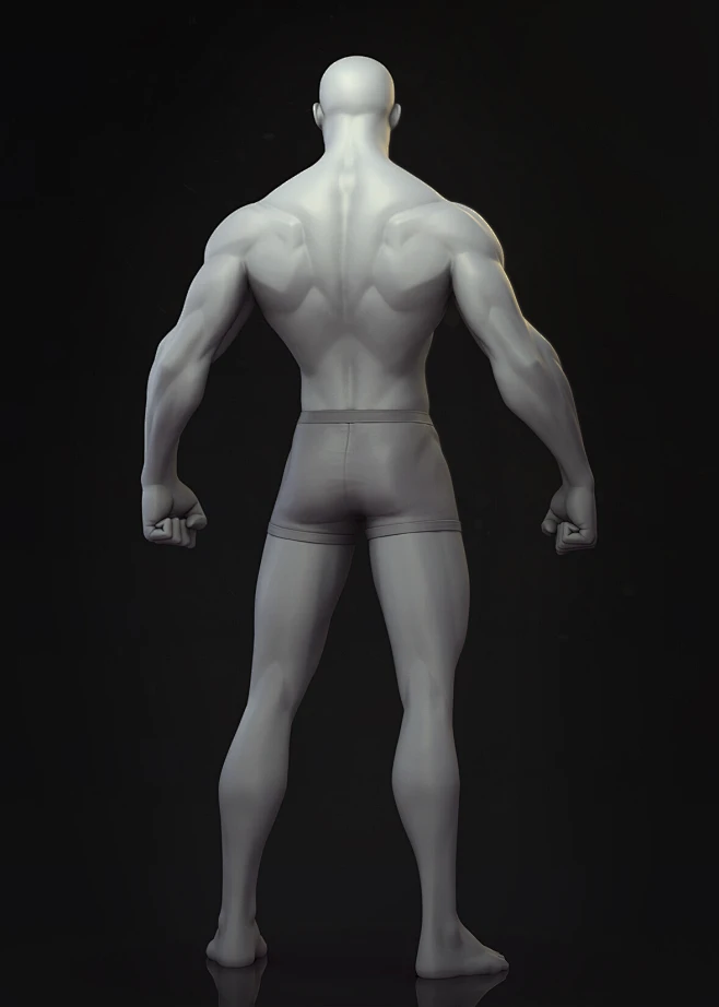 Stylized Male, Hans Kristian Andersen : Stylized anatomy practice ...