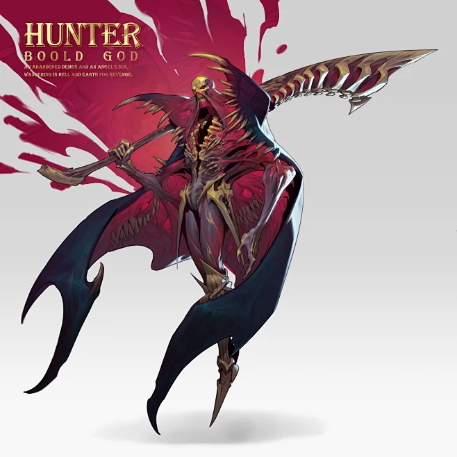 血神猎手 hunter of boold god-花瓣网