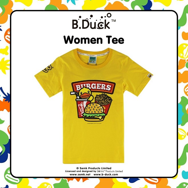 #B.Duck潮# 【ICONIC】系列上新啦！本季主题为Aloha夏威夷，椰林、海滩等热带标志图案，B.Duck希望把夏日 ...