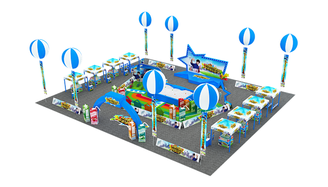 真果粒校园路演效果图