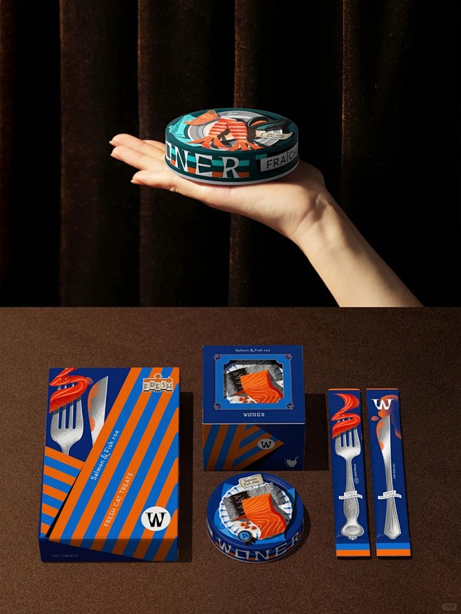 包装设计分享 _ WONER RESTAURANT_2_正面朝上®设计视务所_来自小红书网页版