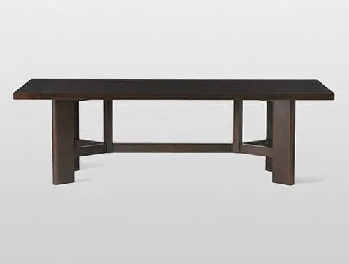 Tribeca Rectangle Table contemporary dining tables-花瓣网