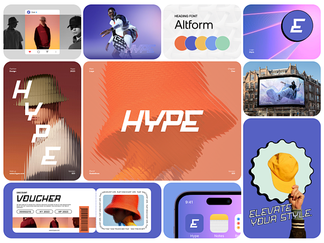 Hype Fashion Brand brand brand agency brand designer brand identity ...