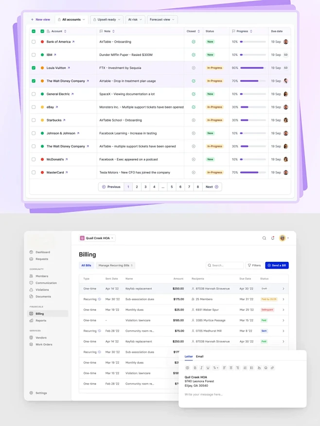 ui设计灵感丨b端产品Table列表界面设计合集 - 小红书-花瓣网
