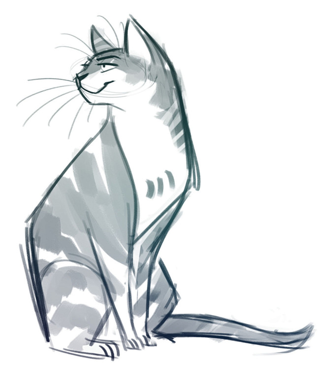 Daily Cat Drawings-07
