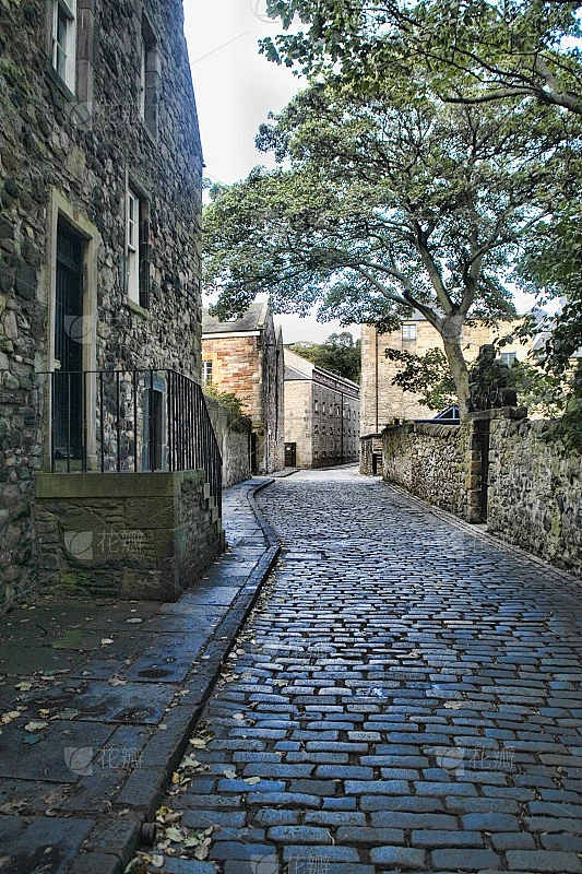 Edinborough砖巷素材-花瓣网