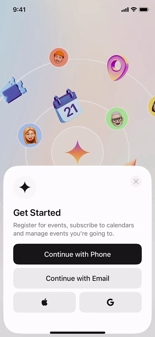 Luma Onboarding screen-花瓣网