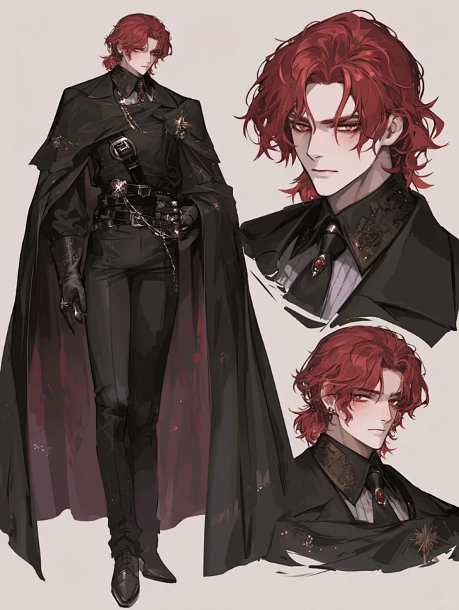 【OC设子】贵族夜行者 - 小红书-花瓣网