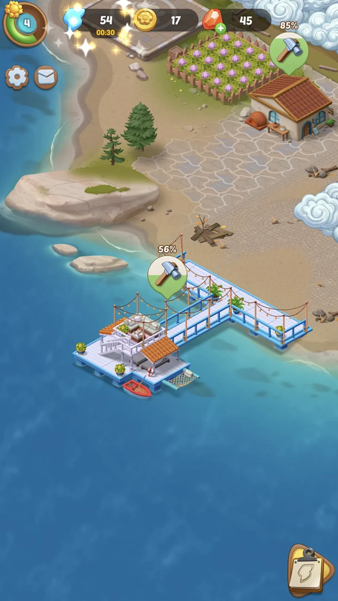 Seaside Eacape-游戏截图-GAMEUI-花瓣网