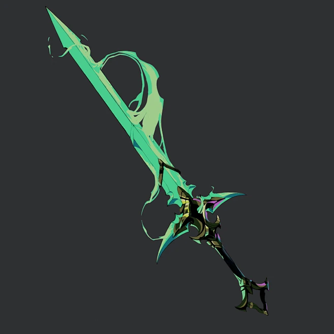 Hades Inspired Sword-花瓣网