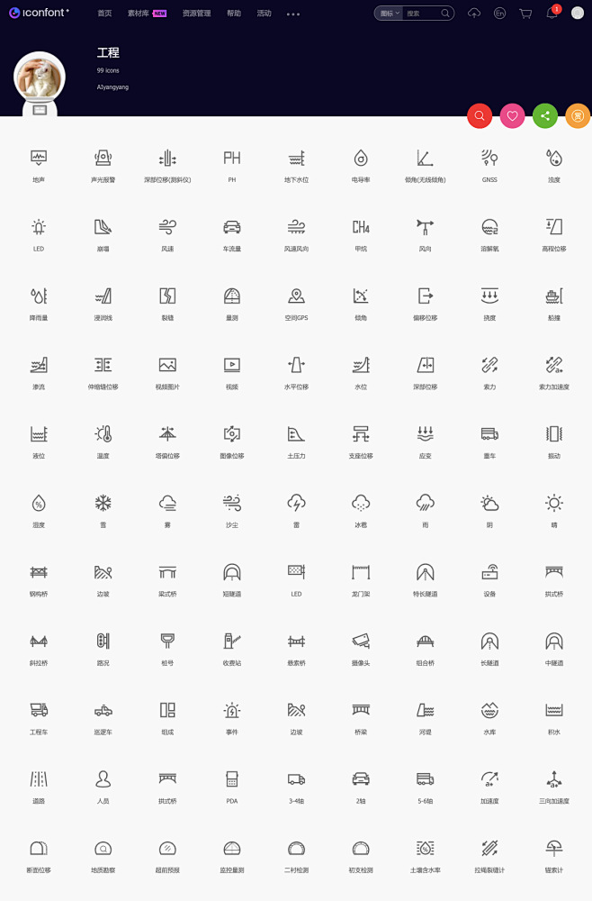 iconfont-阿里巴巴矢量图标库