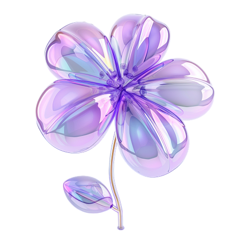 玻璃材质酸性元素entookak2626_balloon_flower_icon_translucencesimple_design_with ...