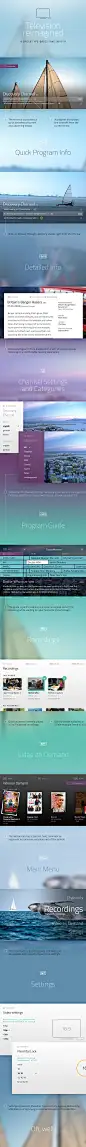 IPtv by Dominic Quigley on Behance图片_TV interface图片素材-花瓣网