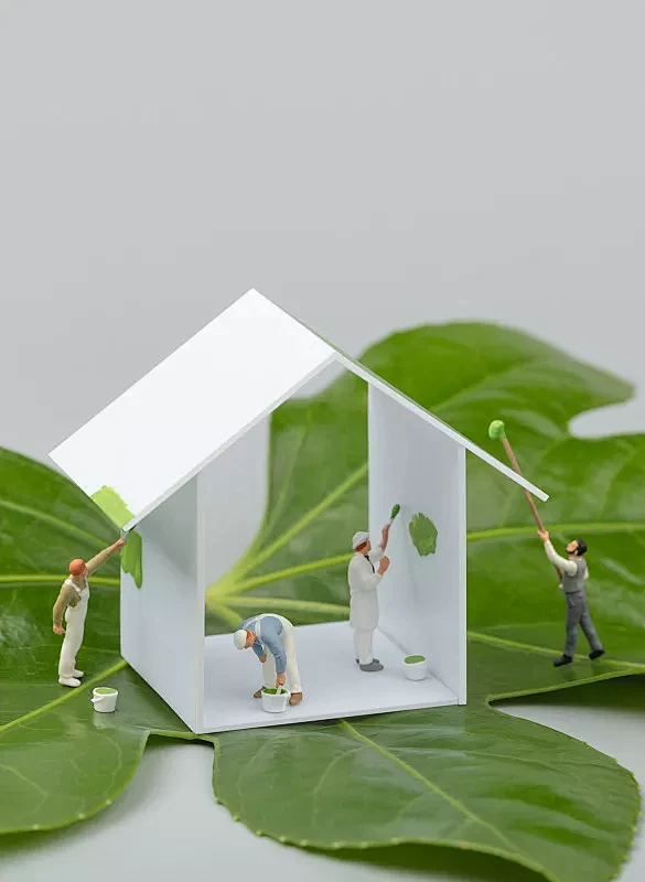 墙面漆装修环保油漆绿色E0标准无污染图片-花瓣网