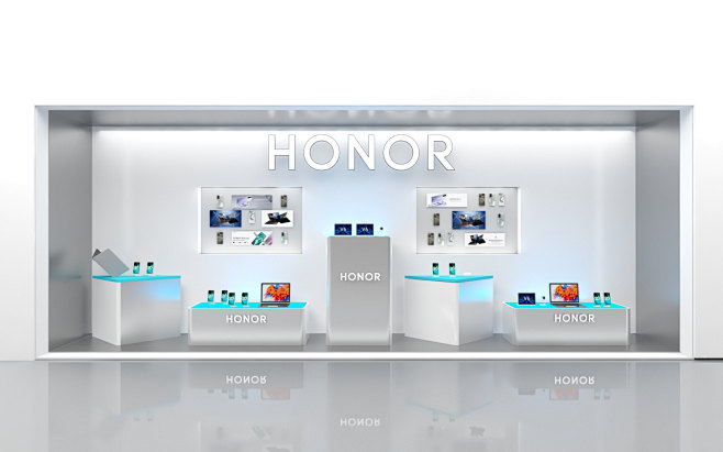 Shop window for Honor