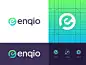 Enqio - Logo Design-花瓣网