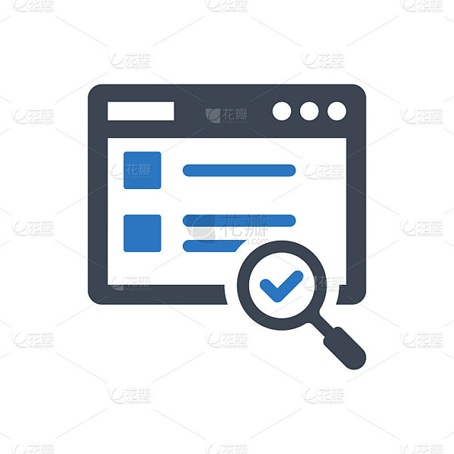 Web内容搜索图标