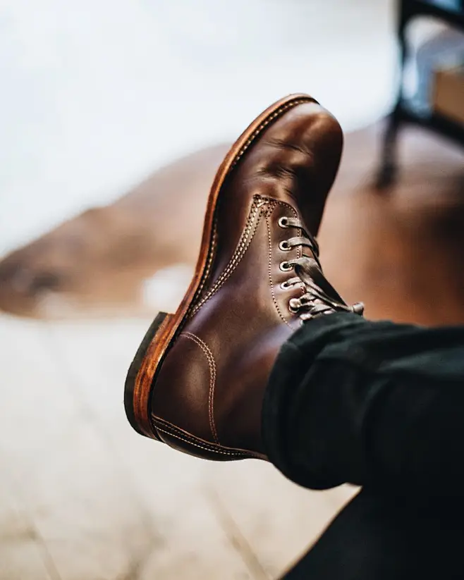 Mr. Timms 在 Instagram 上发布：“@wolverine boots wearing in nicely! # ...