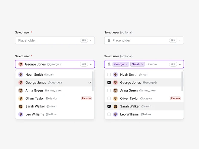 Select menu-花瓣网