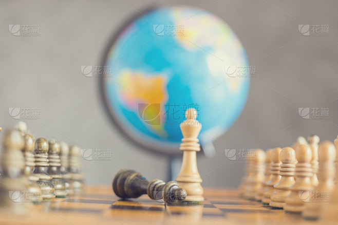 地球形,全球财政,卒子,棋盘,国际象棋,水平画幅,领导能力,想法,球体,运动