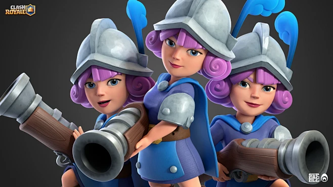 Clash Royale Three Musketeers 4.jpg-花瓣网