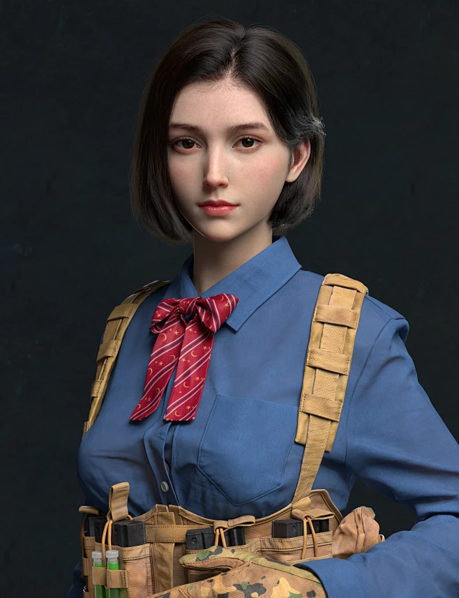 男头像, Chen wang : 男头像 by Chen wang on ArtStation.-花瓣网