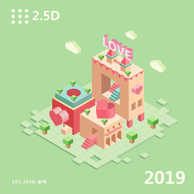 小馋零基础AI插画班新增的2.5d课程内容，以下是学员作业展示哦。