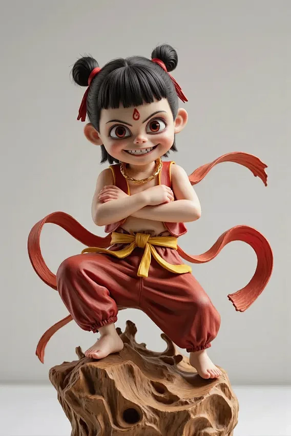 哪吒_F.1-LoRA-团子-LiblibAI-花瓣网