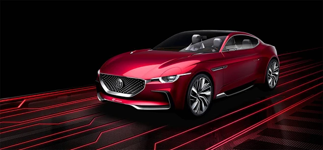 名爵MG E-Motion 2017上海车展全球首发-花瓣网