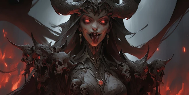 Demon Queen-花瓣网