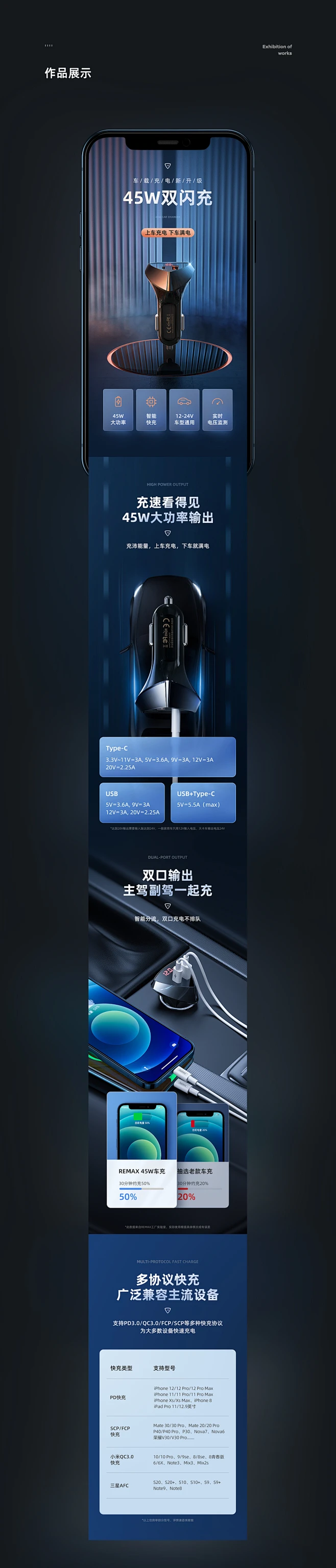 【车载充电器】详情X3_丁飚_【68Design】-花瓣网