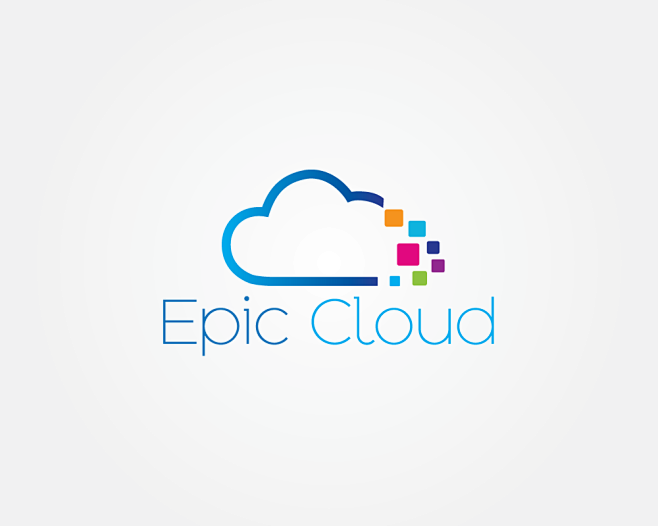 Epic Cloud Logo Design on Behance