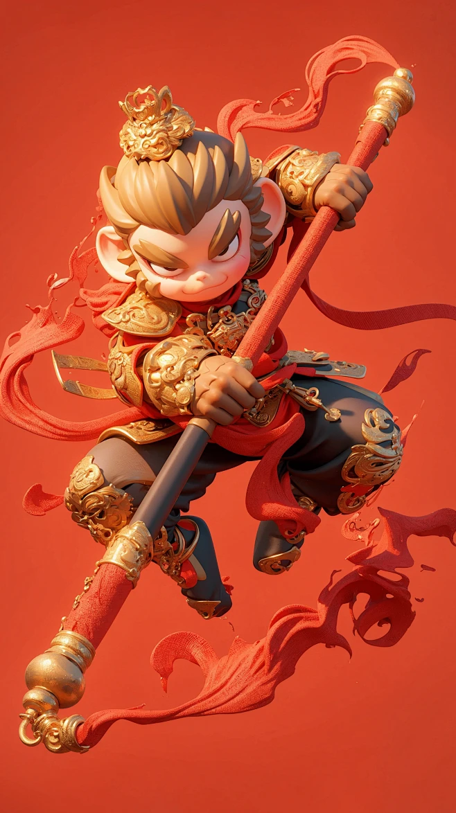 Q版孙悟空-hzj(3)-花瓣网