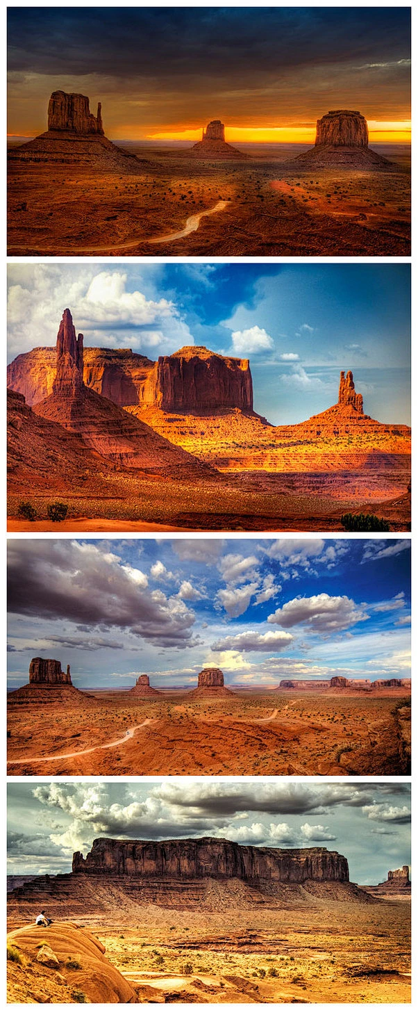 纪念碑峡谷：纪念碑山谷是美国十大最迷人的沙漠之一，具体位于纳瓦霍国家自然保护区，纳瓦霍人将其称之为“Tsé Bii’ Ndzisgaii”(意 ...