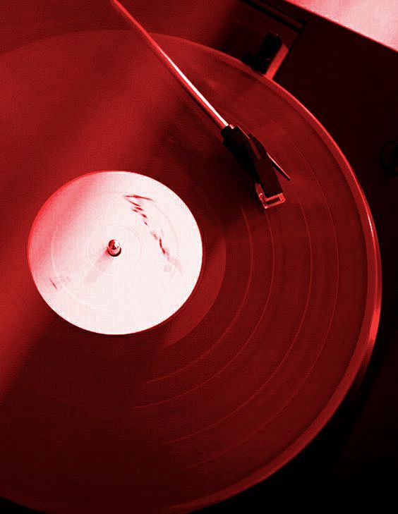 Red vinyl