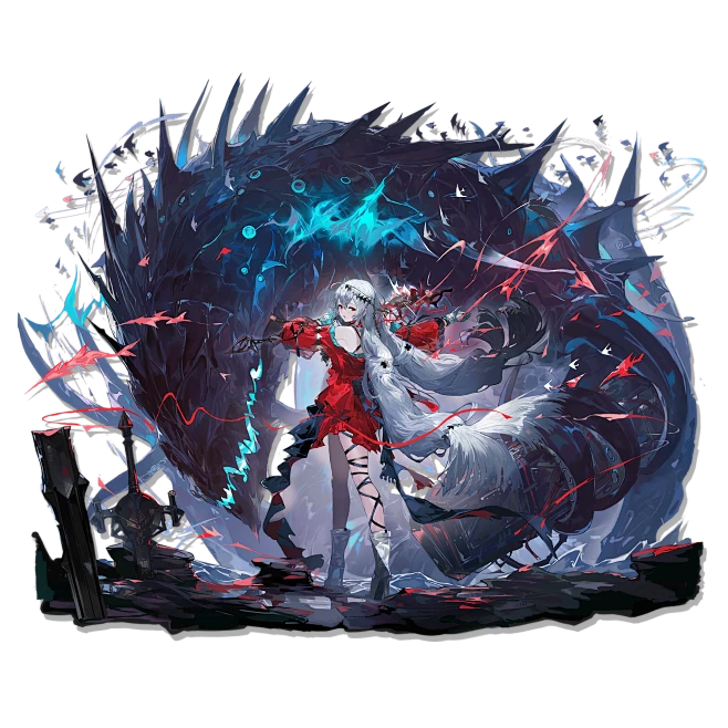 【明日方舟】浊心斯卡蒂-花瓣网