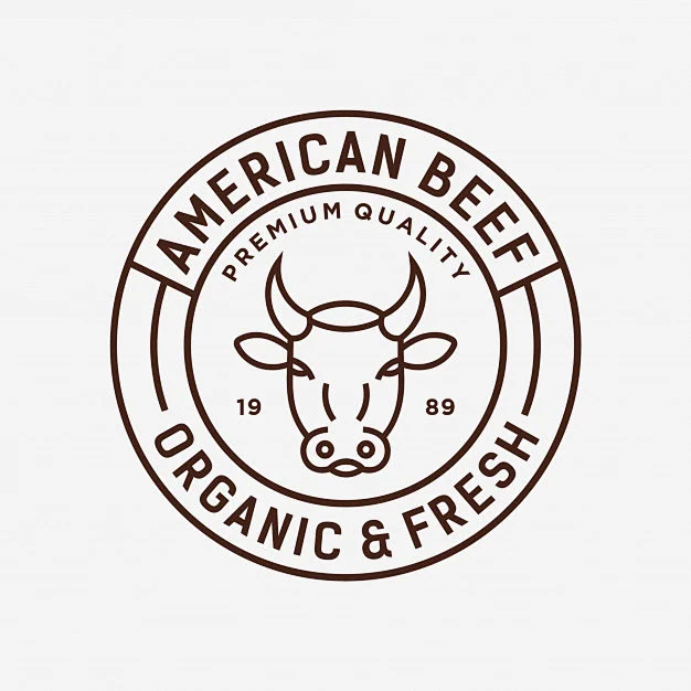 beef-vector-logo-illustrations : beef-vector-logo-illustrations图片_卤食包装 ...