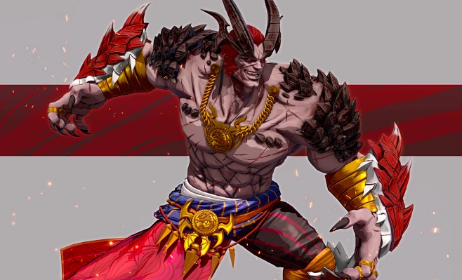 Bakal The Cruel Dragon King - DNF fan art~-花瓣网