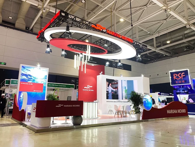 简约风展览设计搭建｜渔博会｜方案分享 - 小红书-花瓣网