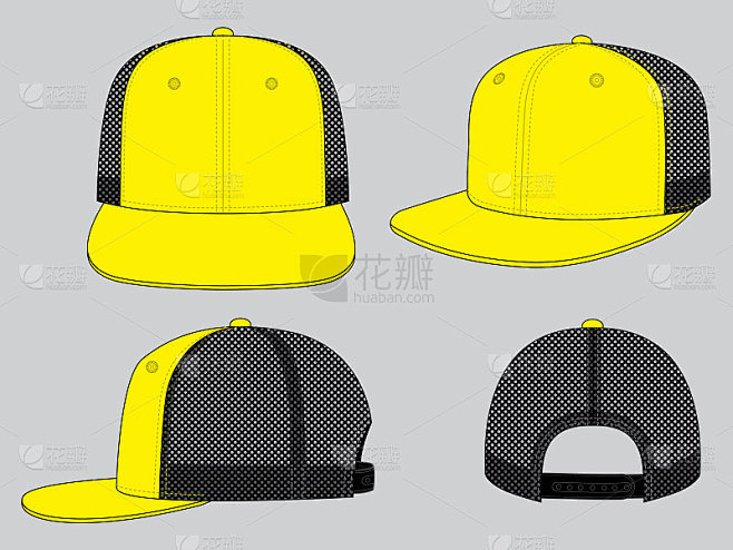 Hip Hop Cap for Template