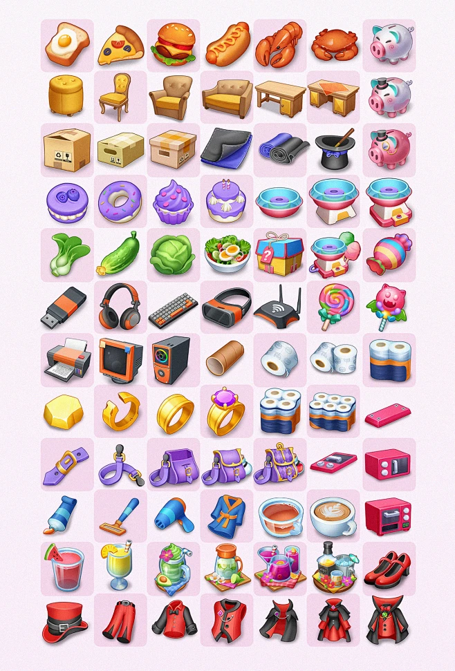 Game Art design game design UI/UX ui design mobile game casual game art ...