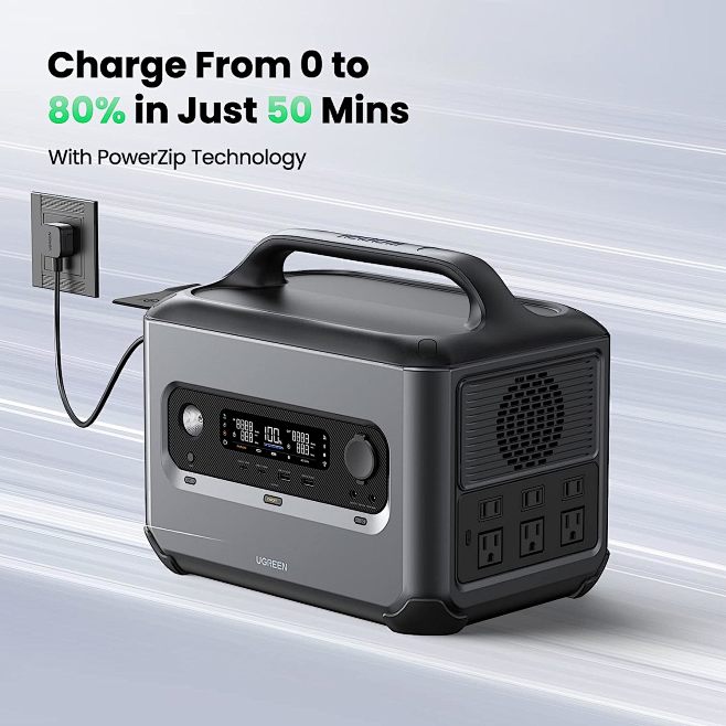 Amazon.com: UGREEN Portable Power Station PowerRoam 1200, 1024Wh Solar ...