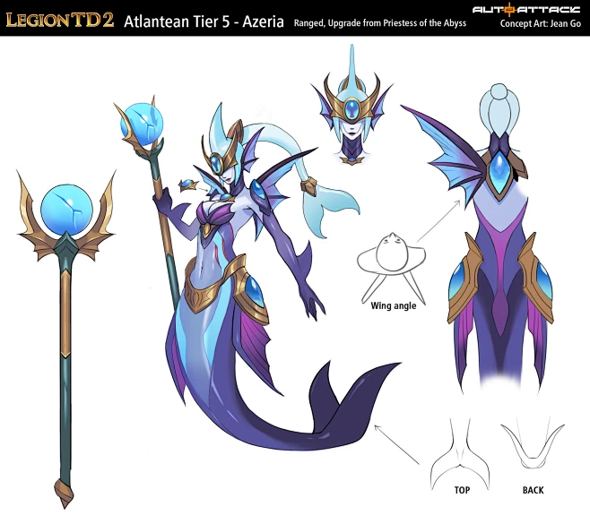 Azeria概念艺术。 她的灵感来自一条白鲨。-花瓣网