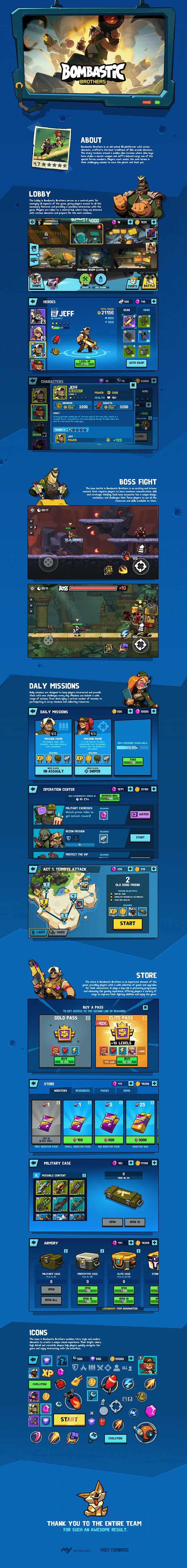 UI/UX UX design ux/ui game design game ui Game UX Game Art PLATFORM ...