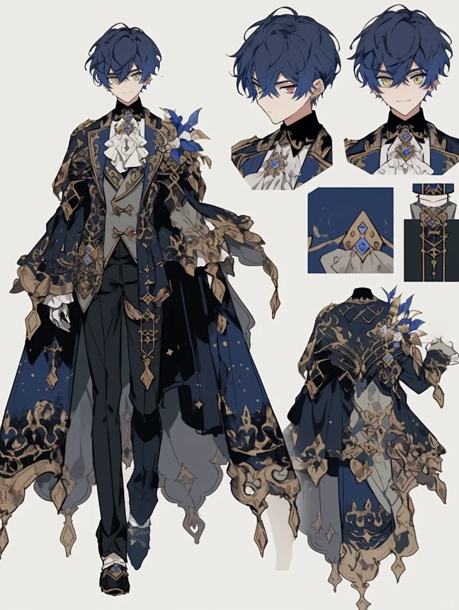 角色｜西幻贵族-花瓣网